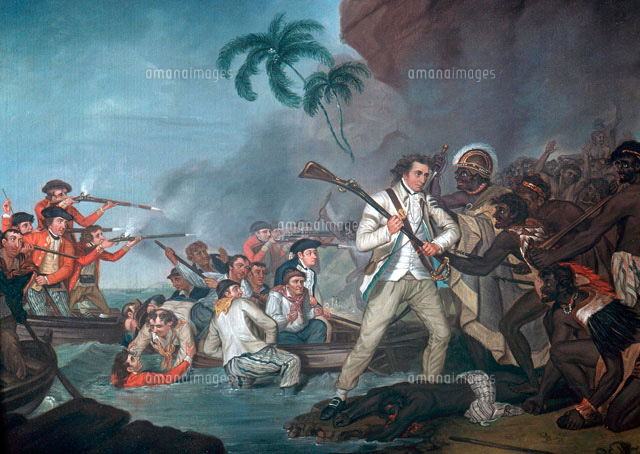 Death of Cook[01808021258]の写真素材・イラスト素材｜アマナイメージズ