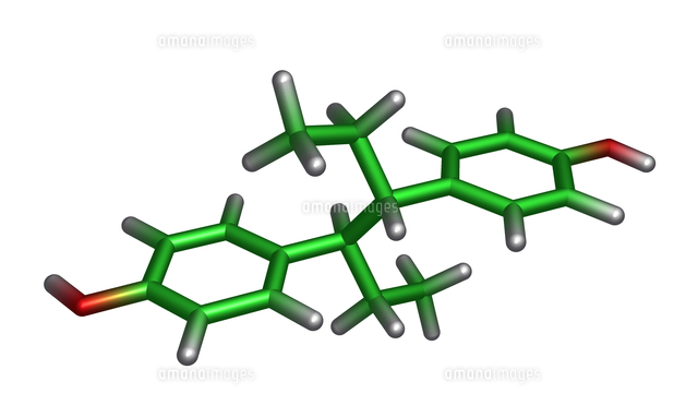 Diethylstilbestrol drug molecule[01809032225]の写真素材・イラスト素材｜アマナイメージズ