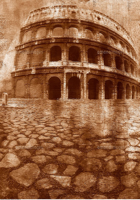 The Colosseum Rome[20025029583]の写真素材・イラスト素材｜アマナイメージズ