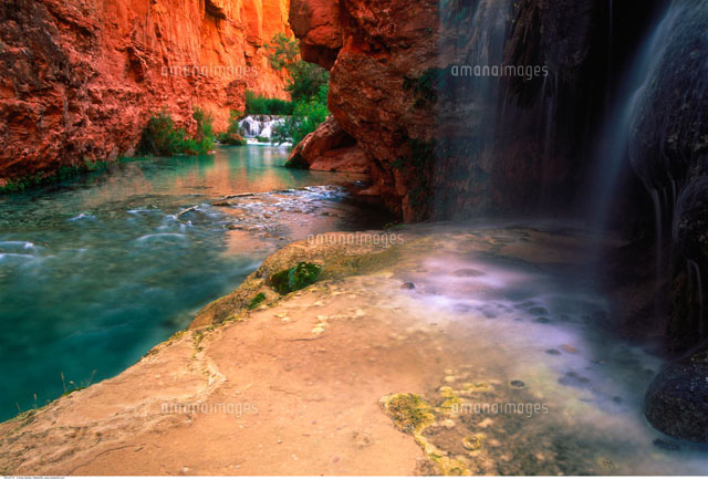 Havasu River Havasupai Indian Reservation Supai[20025037276]の写真素材・イラスト ...