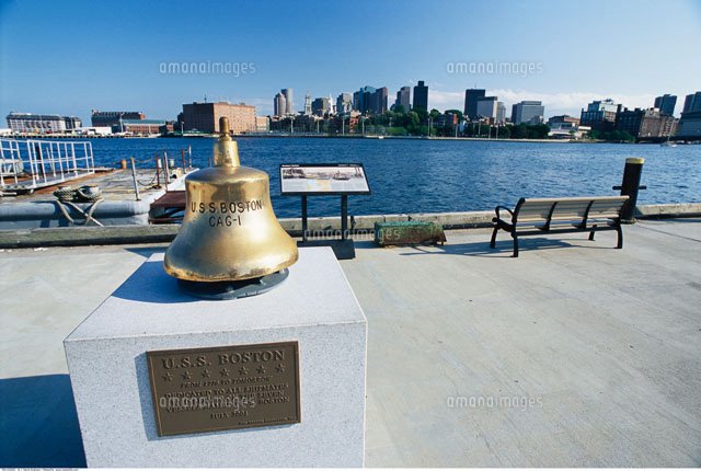 Naval Monument on Pier Boston Harbour[20025137272]の写真素材・イラスト素材｜アマナイメージズ