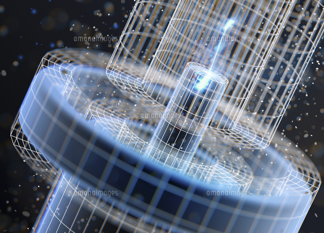 Abstract circular engineering design[20039008418]の写真素材・イラスト素材｜アマナイメージズ