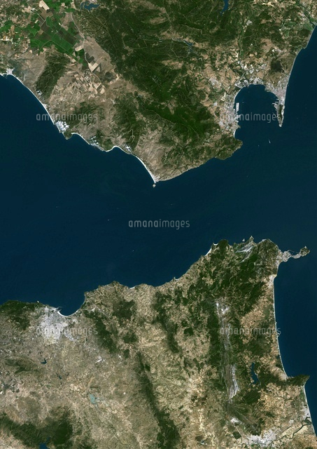 Tangier, Morocco, True Colour Satellite Image[20053000251]の写真素材・イラスト素材 ...