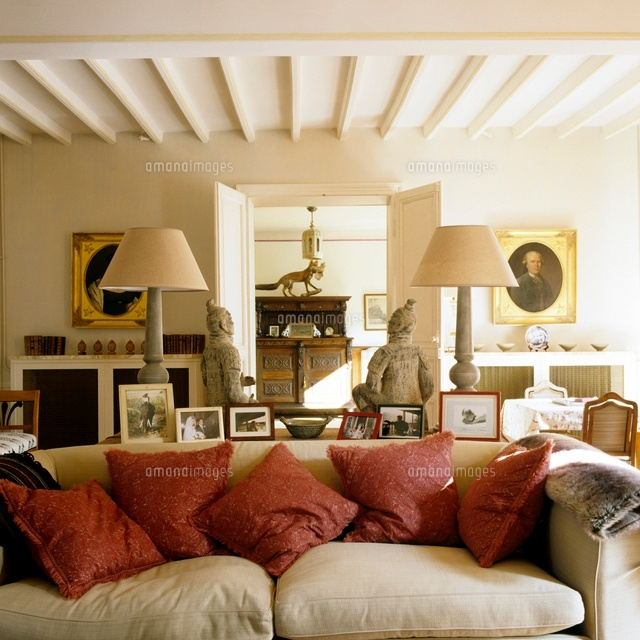 Renovated French Directoire house dating from 1806[20054001159]の写真素材 ...