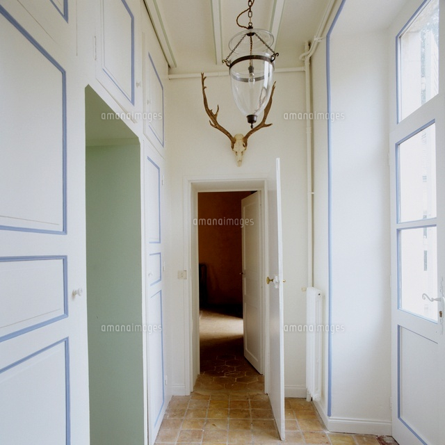 Renovated French Directoire house dating from 1806[20054001163]の写真素材 ...