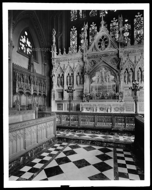 Trinity Church, new view of main altar and part of chancel.[20059001623 ...