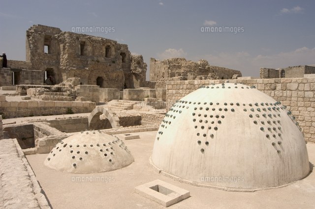 Remains of The Citadel, UNESCO World Heritage Site, Aleppo (Haleb ...