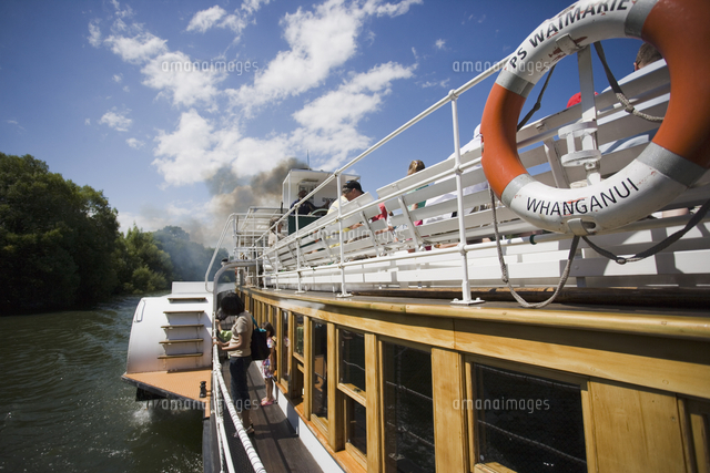 Waimarie Paddle Steamer, Wanganui (Whanganui), North Island, New ...