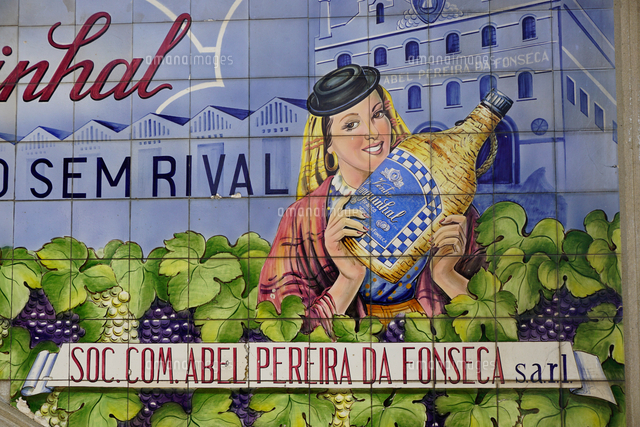 Advertising tiles, Porto, Portugal, Europe[20062063019]の写真素材・イラスト素材｜アマナ ...