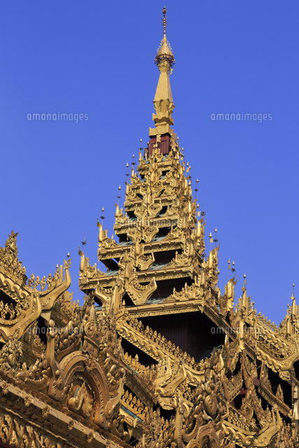 Shwedagon Pagoda, Yangon (Rangoon), Myanmar (Burma), Asia[20062070527]の ...