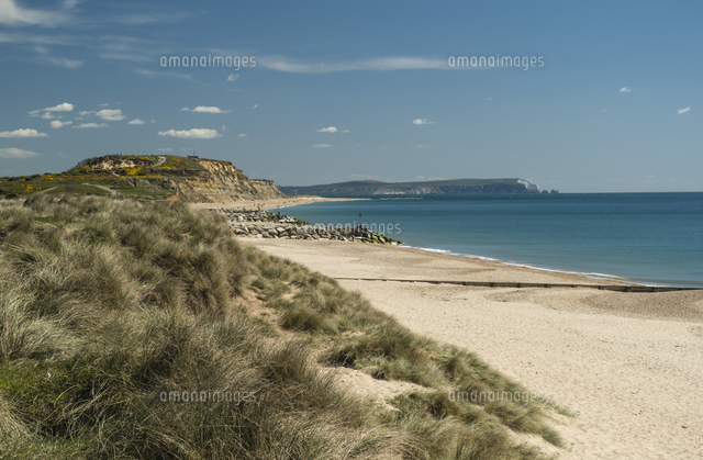 Hengistbury Head Cliffs and Beach, Bournemouth, Poole Bay, Dorset ...