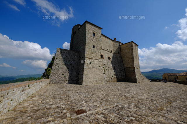 The fortress of San Leo, Rimini province, Emilia Romagna, Italy, Europe ...