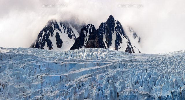 glacier wall[20074000611]の写真素材・イラスト素材｜アマナイメージズ
