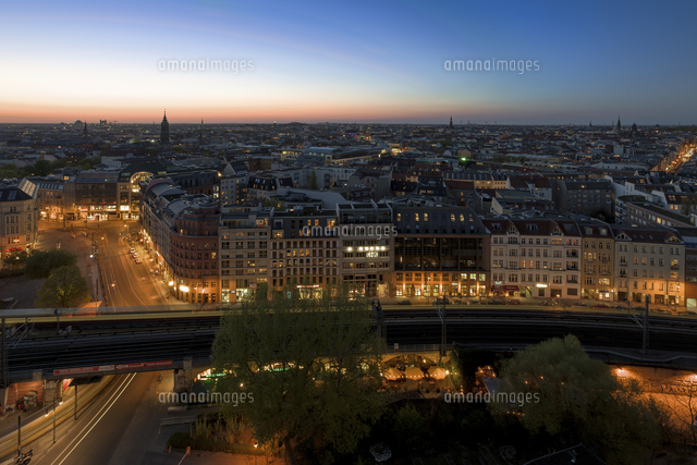 Hackescher Markt square, Berlin-Mitte, Berlin, Germany[20080000701]の写真 ...