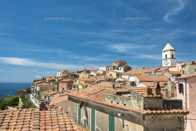 Rooves of Capoliveri, Elba Island, Livorno, Tuscany, Italy[20080016717 ...