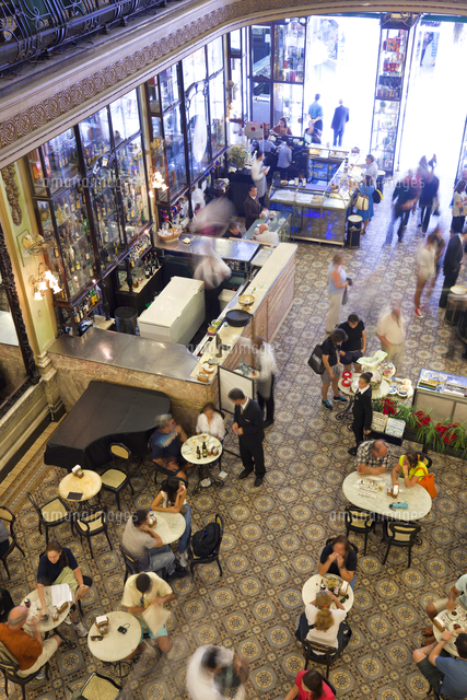 Brazil, Rio de Janeiro, Confeitaria Colombo Cafe & restaurant ...