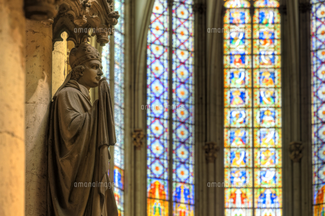 Germany, North Rhine Westphalia, Cologne (Koln), Cathedral Interior ...