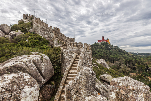 The Castle of the Moors ( Castelo dos Mouros) is a hilltop medieval ...