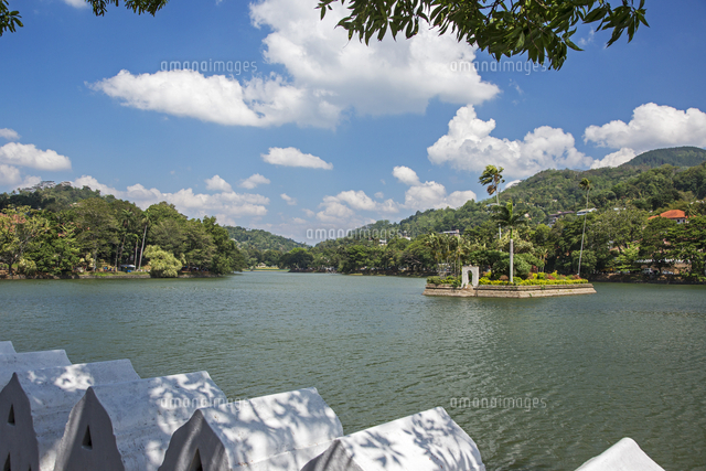 The attractive city of Kandy is built around its picturesque artificial ...
