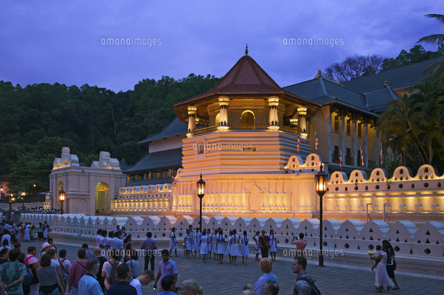 Buddha Tooth, Temple in Kandy, Sri Lanka[20088103280]の写真素材・イラスト素材｜アマナイメージズ