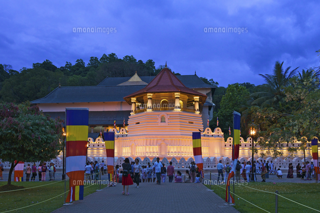 Buddha Tooth, Temple in Kandy, Sri Lanka[20088103281]の写真素材・イラスト素材｜アマナイメージズ