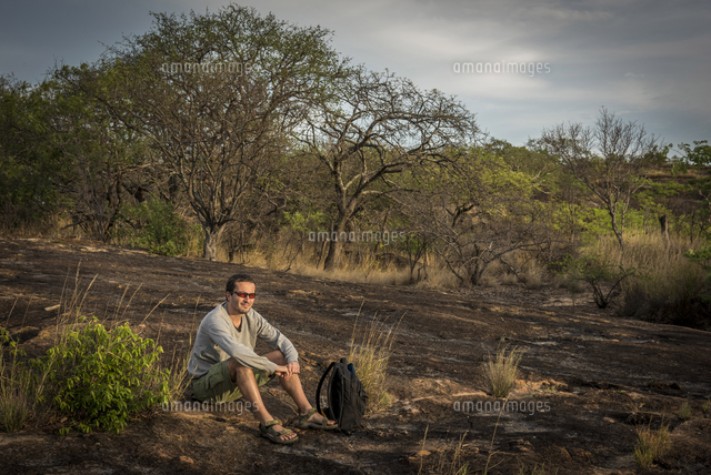 africa, Zimbabwe, Bulawayo. Matobo Hills National Park. Tourist ...
