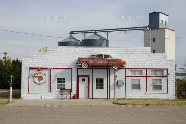 USA, Great Plains, Kansas, Trego County, Collyer[20088158777]の写真素材・イラスト ...