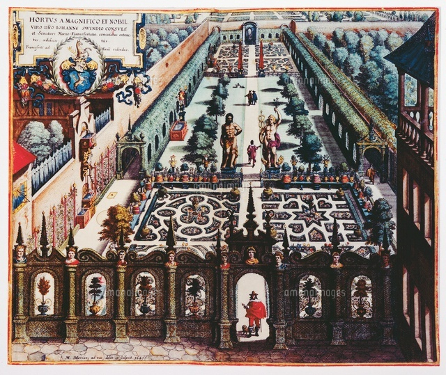 The Garden of Burgermeister Schwind, from ’Florilegium Reno[22040007678 ...