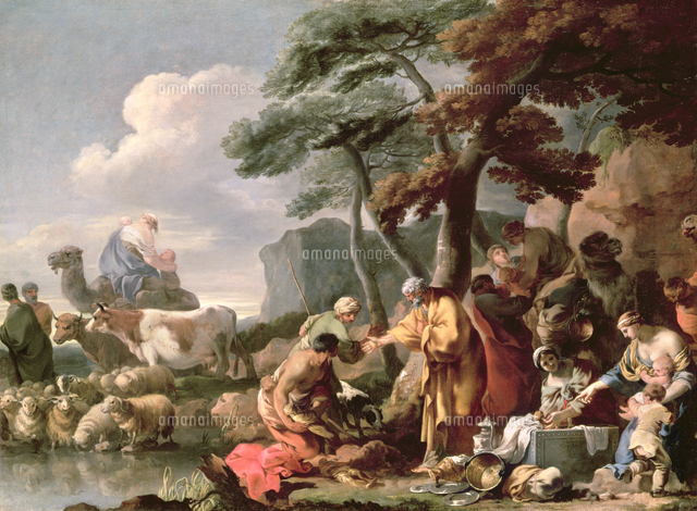 Jacob burying the strange gods under the oak by Shechem[22040023286]の写真 ...
