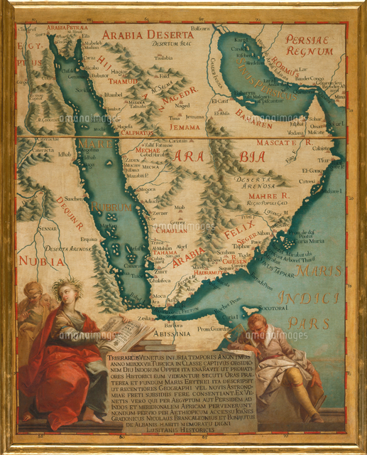 Map of Arabia[22040062343]の写真素材・イラスト素材｜アマナイメージズ