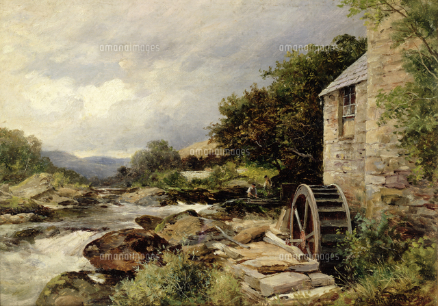 The Mill on the Llugwy, Capel Curig[22040147717]の写真素材・イラスト素材｜アマナイメージズ