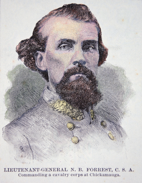 Portrait of Lieutenant General Nathan B. Forrest[22040159567]の写真素材・イラスト ...