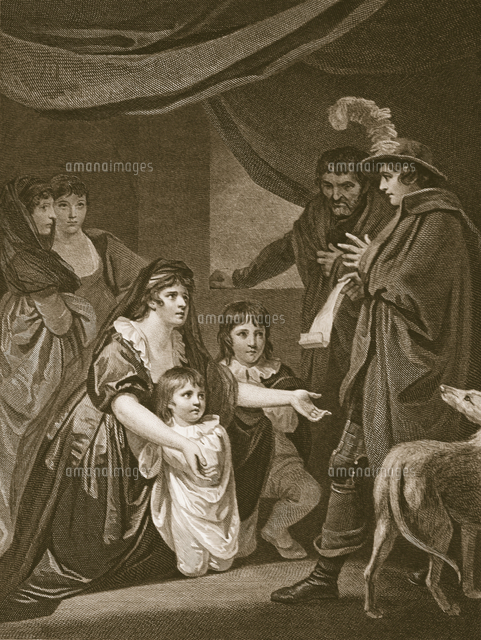 Lady Eliz. Gray intreating Edw. IV to protect her children,[22040191111 ...