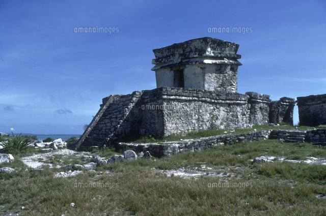 Temple of the avalanching god, Mayan post classical period[22040194696 ...