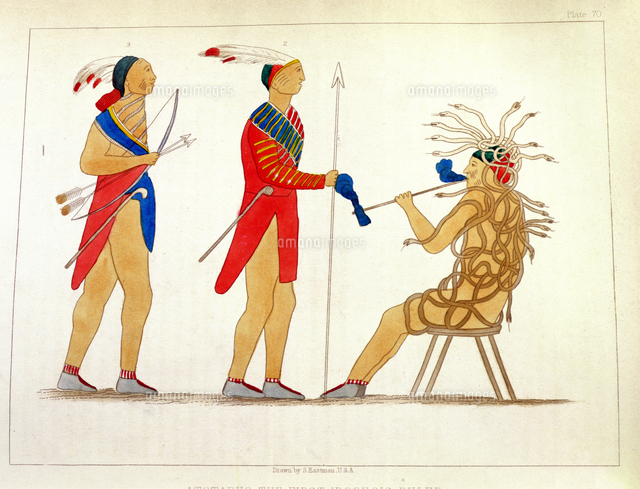 Atotarho, the First Iroouols Ruler, from 'Information Respec ...