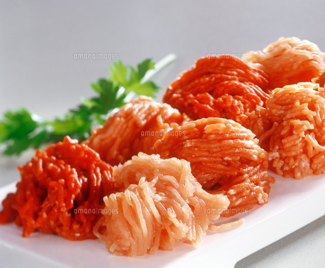 Various types of mince[22199030301]の写真素材・イラスト素材｜アマナイメージズ