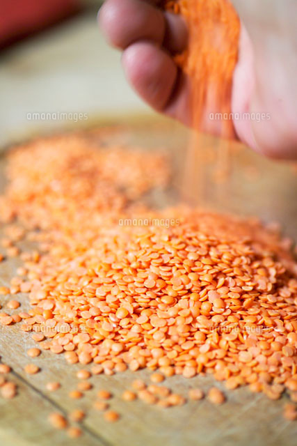 Sorting red lentils[22199045294]の写真素材・イラスト素材｜アマナイメージズ