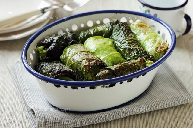 Baked cabbage roulade[22199068152]の写真素材・イラスト素材｜アマナイメージズ