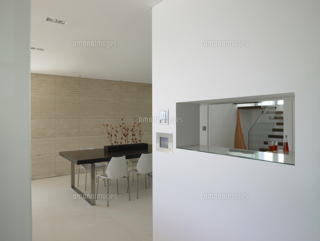 Kitchen hatch in white wall in Lauderdale house, Australia[25937008635 ...