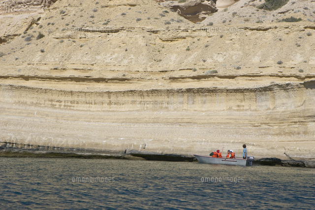 Tourists at Punta Colorado Sea of Cortez, Baja Cal[32243006389]の写真素材 ...