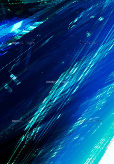 光とスピードのイメージ[02022347656]の写真素材・イラスト素材｜アマナイメージズ