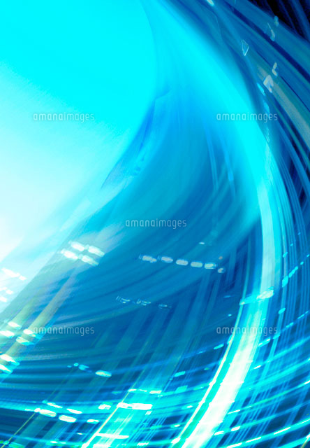 光とスピードのイメージ[02022347660]の写真素材・イラスト素材｜アマナイメージズ