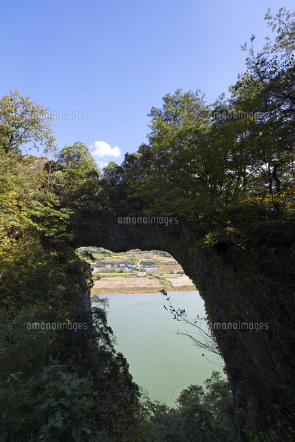 Danyang Stone Gate, natural arch, near Danyang[10244004487]の写真素材・イラスト素材 ...