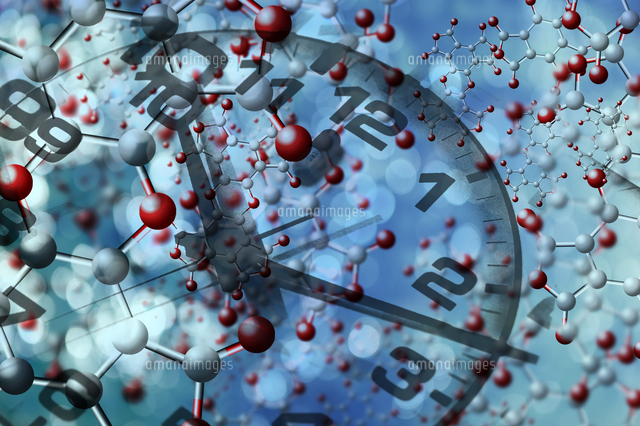 Healthcare And Medicine, Molecular Structure,[11010054678]の写真素材・イラスト素材 ...