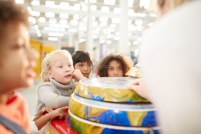 Curious kids at interactive earth exhibit in science center[11086042485 ...