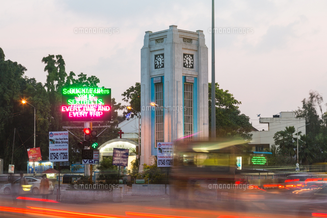 Exterior view of Art Deco Clock tower at Mint Junction, by Express ...