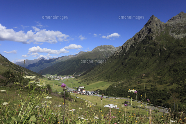 Austria, Tyrol, Paznauntal, View of paznaun valley[11094035351]の写真素材 ...
