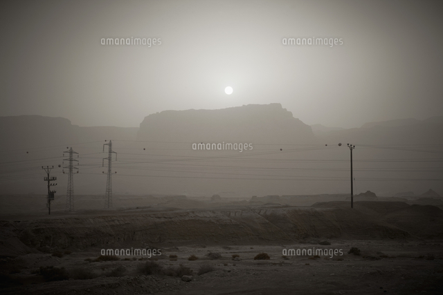 Israel, View of power lines[11094036034]の写真素材・イラスト素材｜アマナイメージズ
