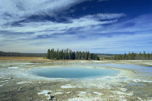 Opal Pool, Midway Geyser Basin, Yellowstone National Park[11104005614]の ...