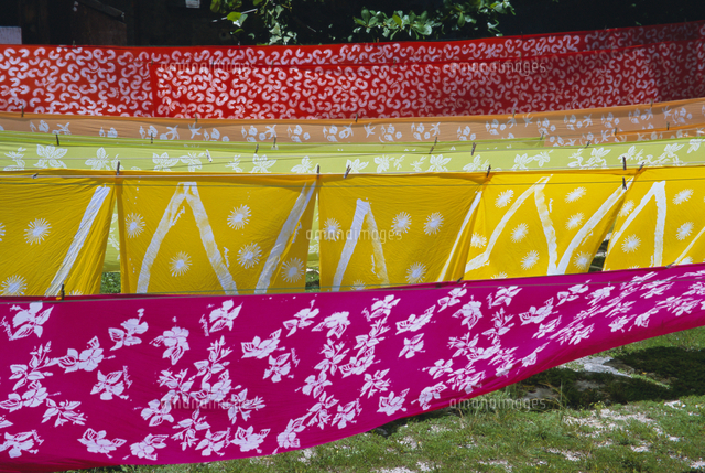 Androsia Batik, Andros, Bahamas[11104005694]の写真素材・イラスト素材｜アマナイメージズ